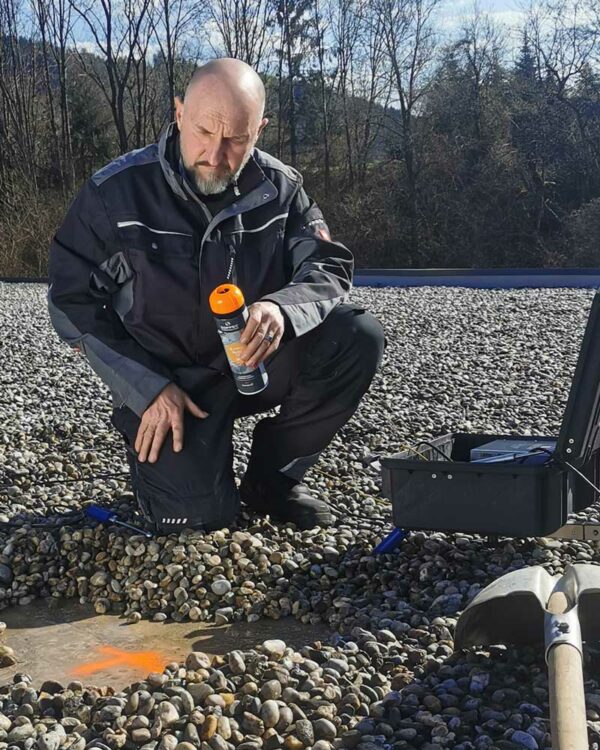 MTA Roof Scan simple leak detection on roofs- MTA Messtechnik GmbH