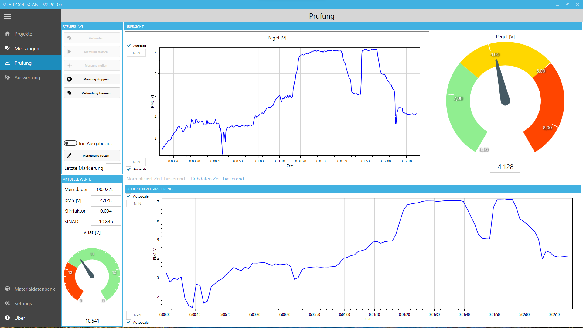 MTA Pool Scan - Effiziente und punktgenaue Leckageortung für Pools